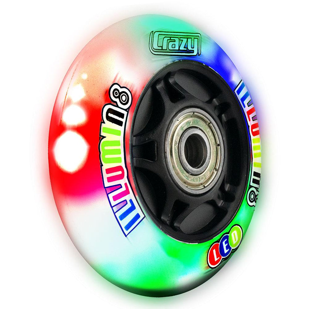Crazy Skates Illumin8 In-line Skate Light up Wheels – Momma Trucker Skates