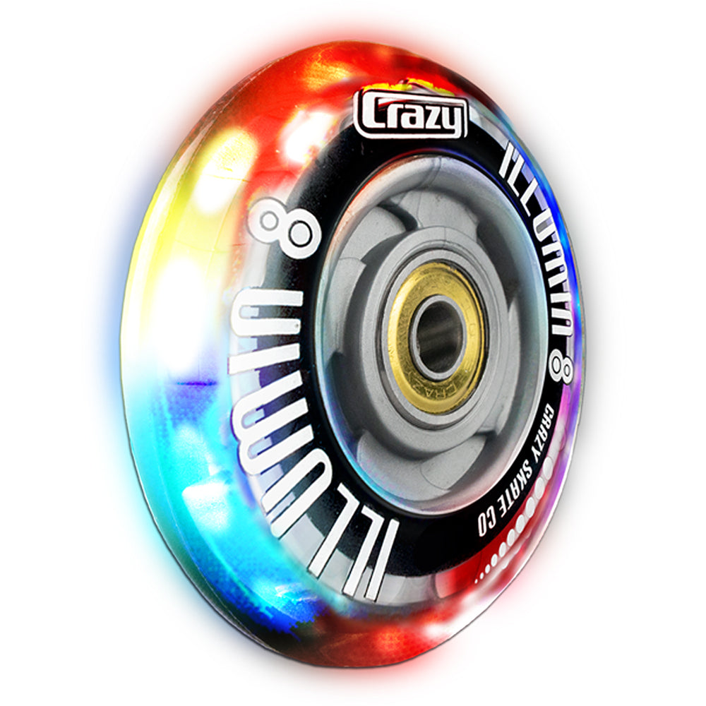 Crazy Skates Illumin8 In-line Skate Light up Wheels – Momma Trucker Skates